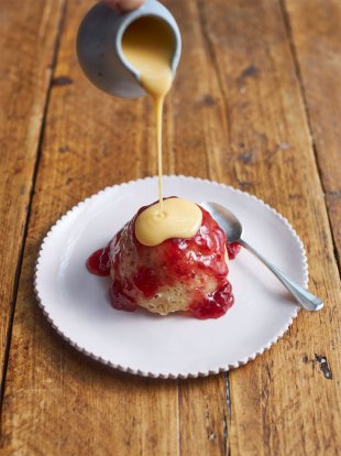 Speedy sponge puddings | Jamie Oliver recipes