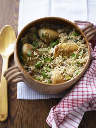 One-pot chicken & rice | Chicken recipes | Jamie magazine